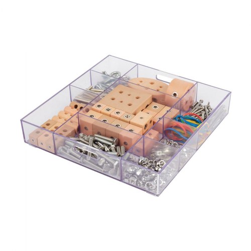 Random Robots: Loose Parts STEM Kit - 400 Pieces