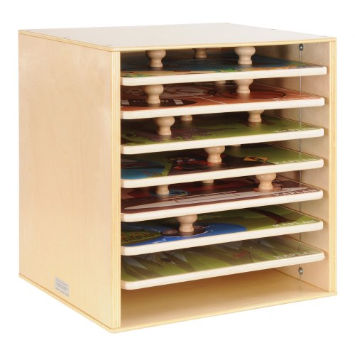 Kaplan Wood Knob Puzzle Case