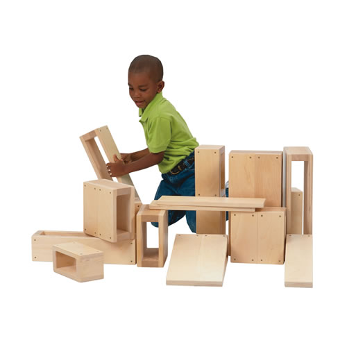 Junior Hollow Block Set (16 pcs)