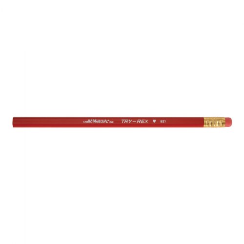 Jumbo Try-Rex Triangular Pencil with Eraser - 1 Dozen