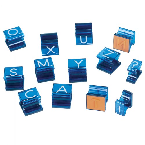 Uppercase and Lowercase Alphabet Stamp Set