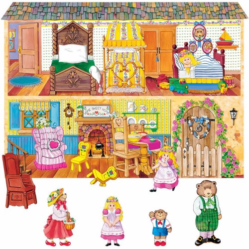 Goldilocks and the Three Bears and The Three Little Pigs Fairy Tales ...