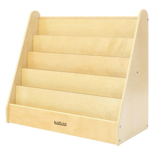 Carolina Large 5-Shelf Wood Book Display