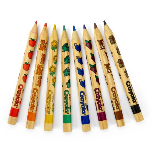 Crayola® 8-Pack Eco-Friendly Write Start Colored Pencils