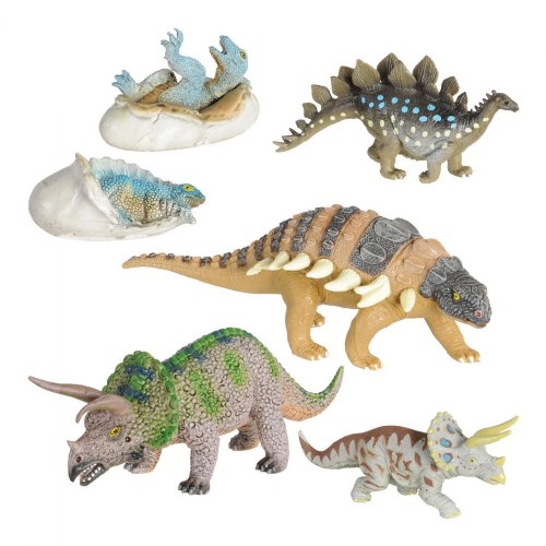 Vinyl Dinosaurs - 11 Pieces