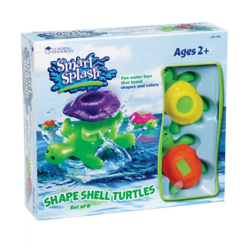 Shape Shell Turtles - Set of 8
