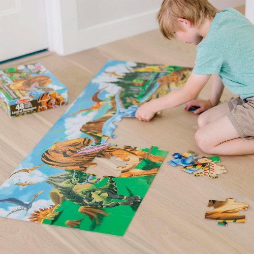 Dinosaur Floor Puzzle Set - Set of 2