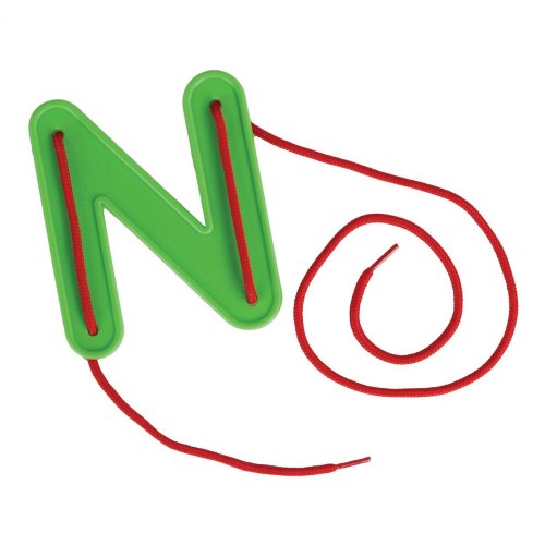 Giant Lacing and Tracing Upper and Lower Case Letters