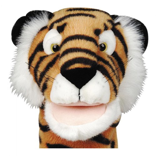 Plush Bigmouth Tiger Hand Puppets