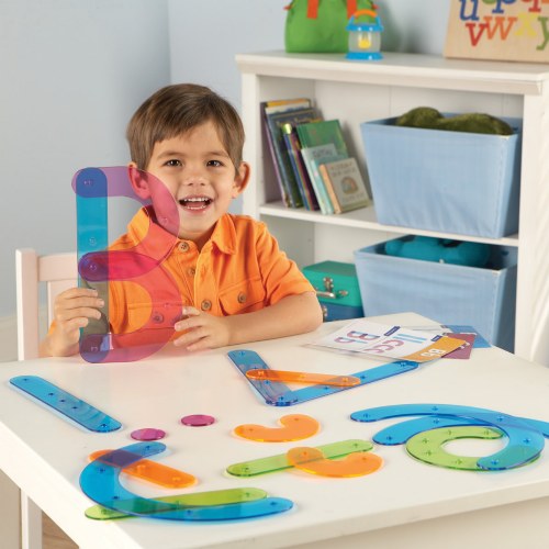 Letter Construction Activity Set - 60 Pieces