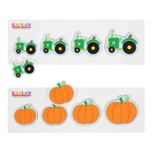 Size and Sequence Farm Puzzles - Set of 4