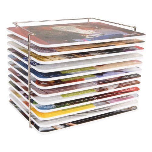 12-Slot Wire Puzzle Rack