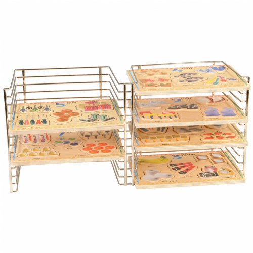 26-Slot Wire Puzzle Rack
