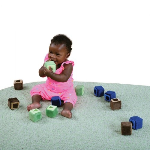 Soft Shape Blocks - 12 Pieces - 2" x 2"