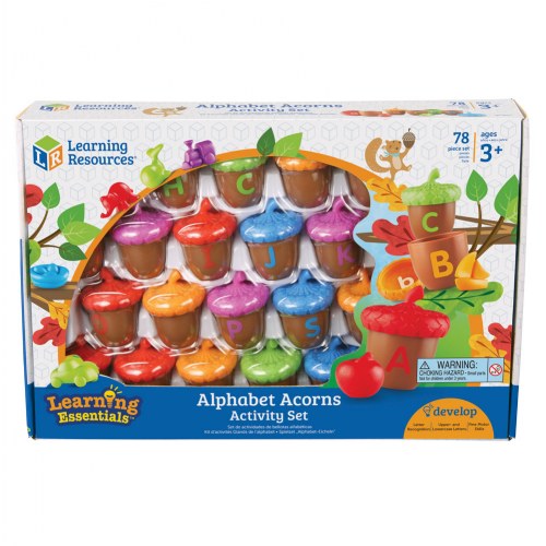 Alphabet Acorns Activity Set
