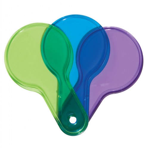 Color Paddles Set - Set of 18