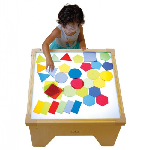 Toddler Light Table Shapes - 36 Pieces