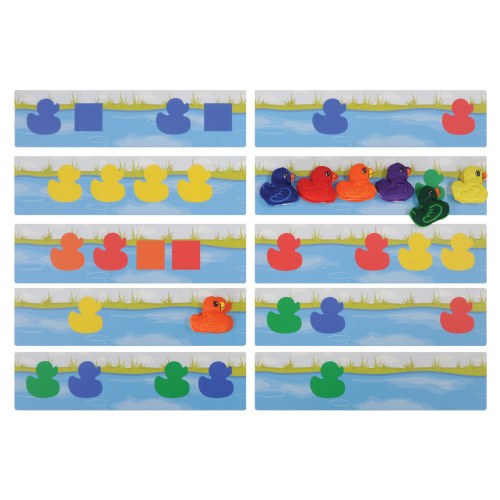 Color Sorting and Matching Ducks