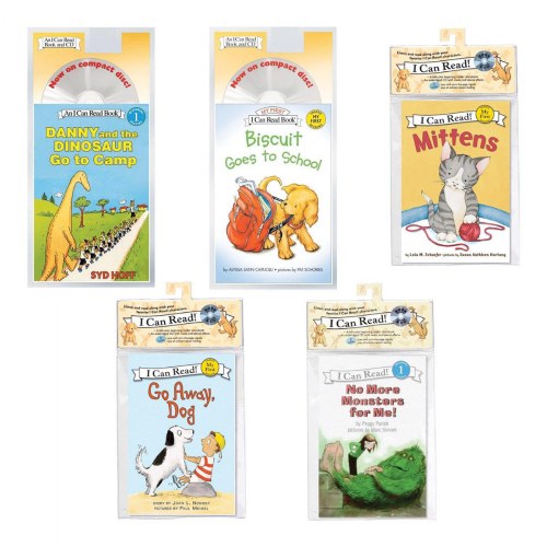 I Can Read Books and CDs - Set of 5