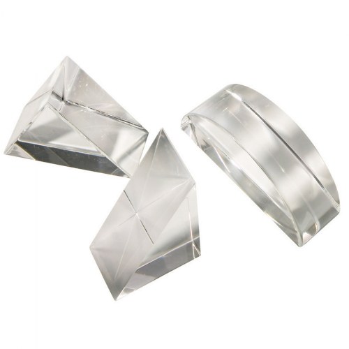 Perspex Prisms - 7 Pieces