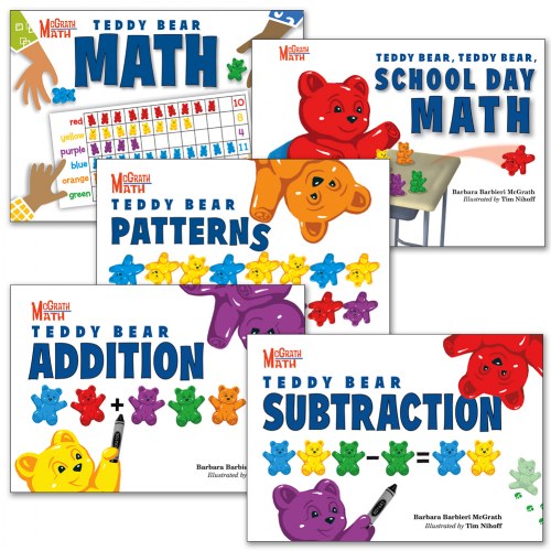 Teddy Bear Math Books (Set of 5)