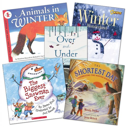 Winter Theme Books - Set of 5