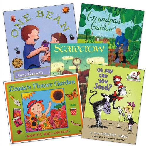 Garden Theme Books - Set of 5