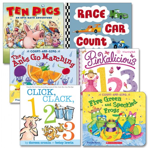 Counting is Fun Board Books - Set of 6