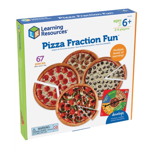 Pizza Fraction Fun™ Game