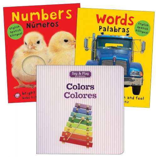 Toddler Basics Bilingual Board Books - Set of 6
