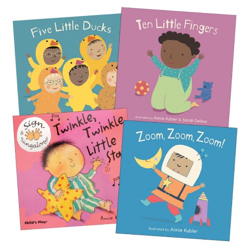 Sing-A-Song Nursery Rhymes Board Books - Set of 10