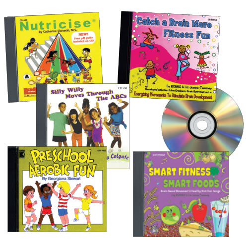 Fitness and Fun CD Collection (Set of 5)