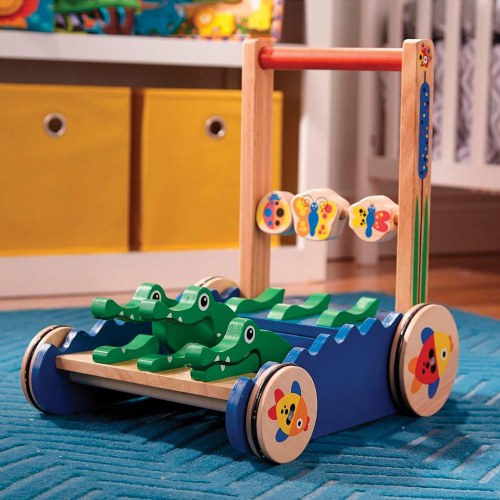 Chomp and Clack Alligator Push Toy