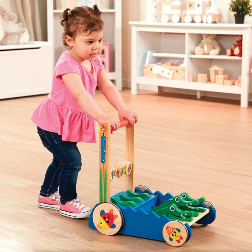 Chomp and Clack Alligator Push Toy