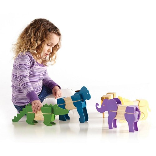 Safari Animals Block Mates