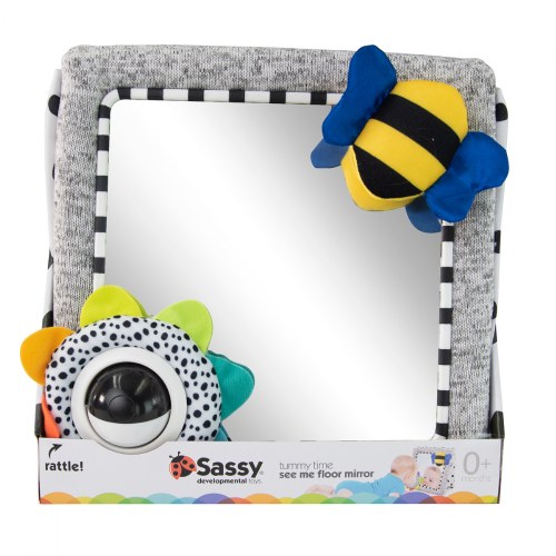 Busy Bug Floor Mirror-Gray