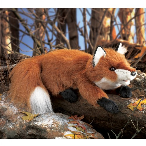 Small Red Fox Hand Puppet