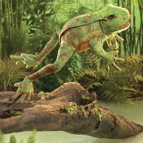 Jumping Frog Hand Puppet