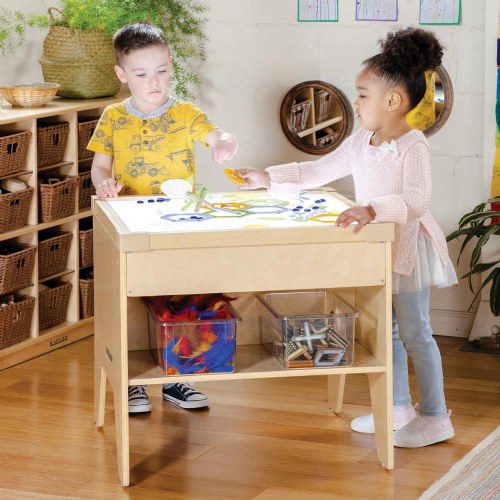 Wooden Preschool Light Table