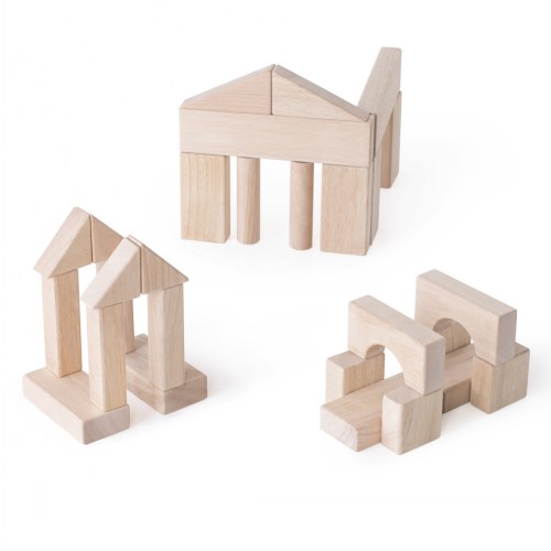 Wooden Unit Block Set C - 84 Piece Set
