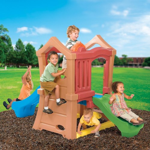Play Up Double Slide Climber