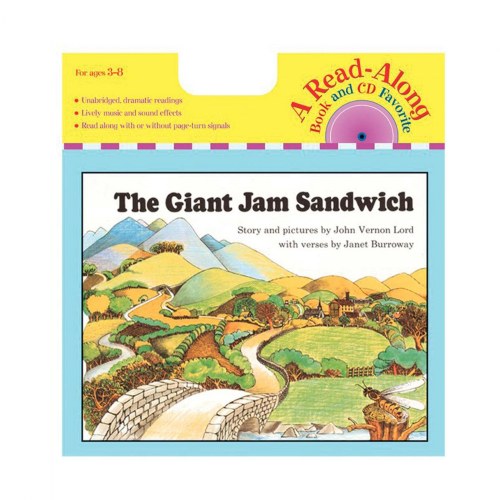 Giant Jam Sandwich Paperback Book & CD