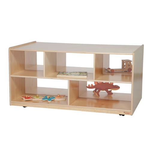 24" Double Storage Island with Acrylic