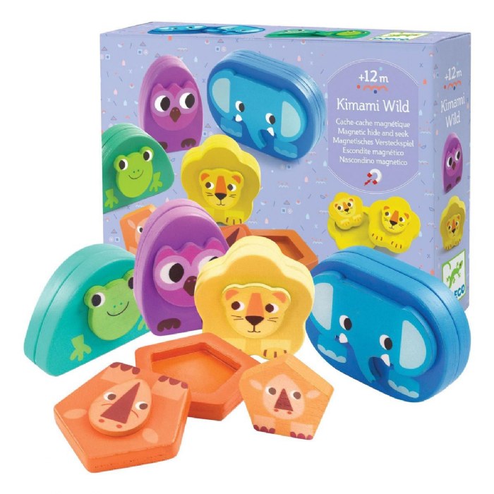 Magnetic Hide & Seek Animal Puzzles | Kaplan Early Learning