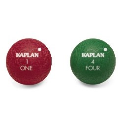 Kaplan Playground Balls - Set of 6