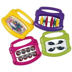 Baby Beads and Bell Shakers (Set of 6)