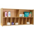 Wooden Diaper Storage Wall Unit